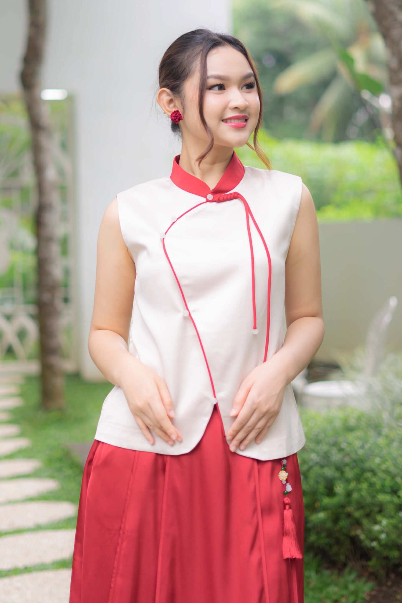 ZhiHui Tassel Cheongsam Top CC30667-1 - RIMINI